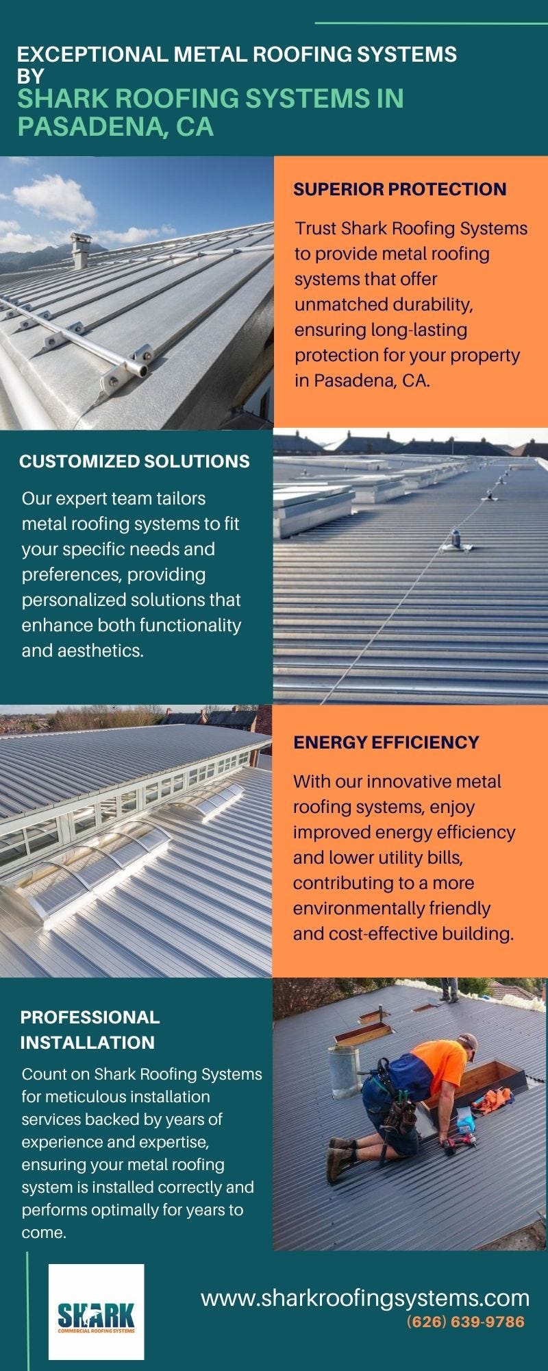Exceptional Metal Roofing Systems by Shark Roofing Systems in Pasadena ...