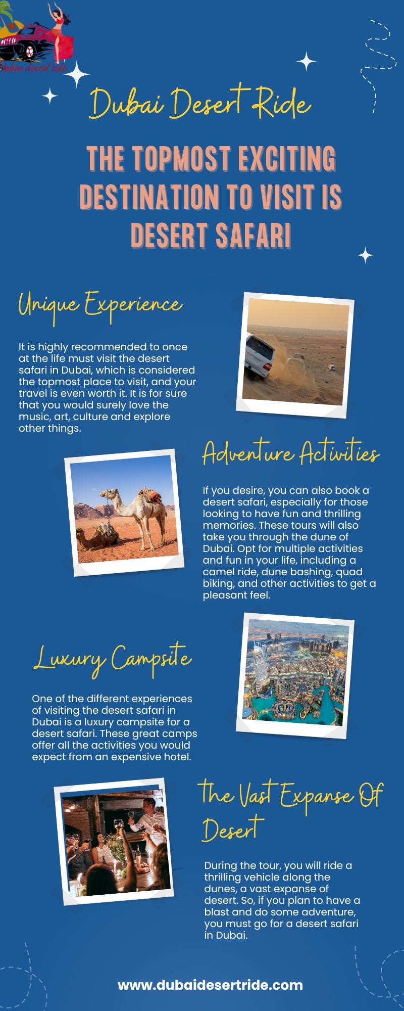 An exciting Destination To Visit Is Desert Safari Dubai | Dubai Desert ...