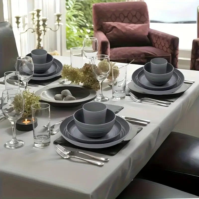 The Stylish Outdoor Dinnerware Set That Will Instantly Upgrade Your ...