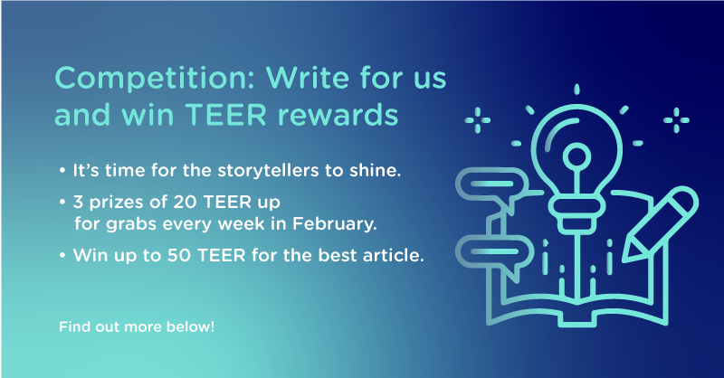 Competition: Write for us and win TEER rewards | by Integritee Network ...