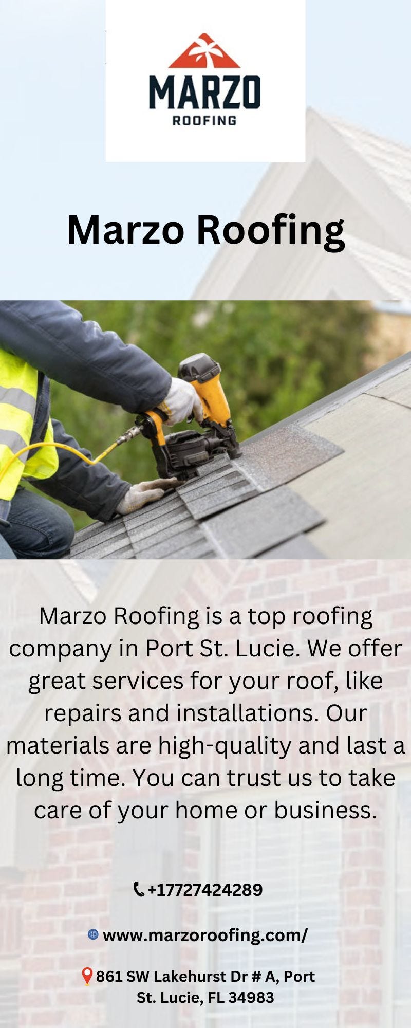 Marzo Roofing | Your Trusted Roofing Contractor In Port St. Lucie ...