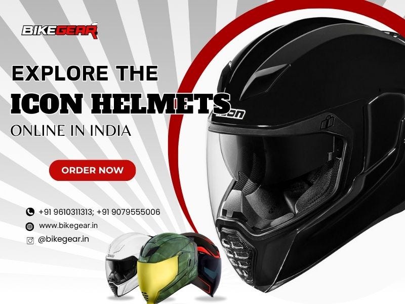Discover Icon Helmets for Ultimate Rider Safety | by Bikegear.in | Oct ...