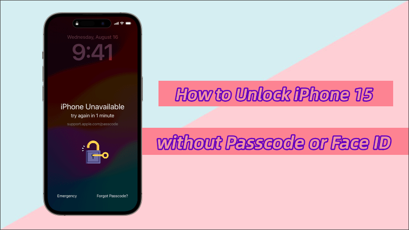 How to Unlock iPhone 15 without Passcode or Face ID | by Tech Tips | Medium