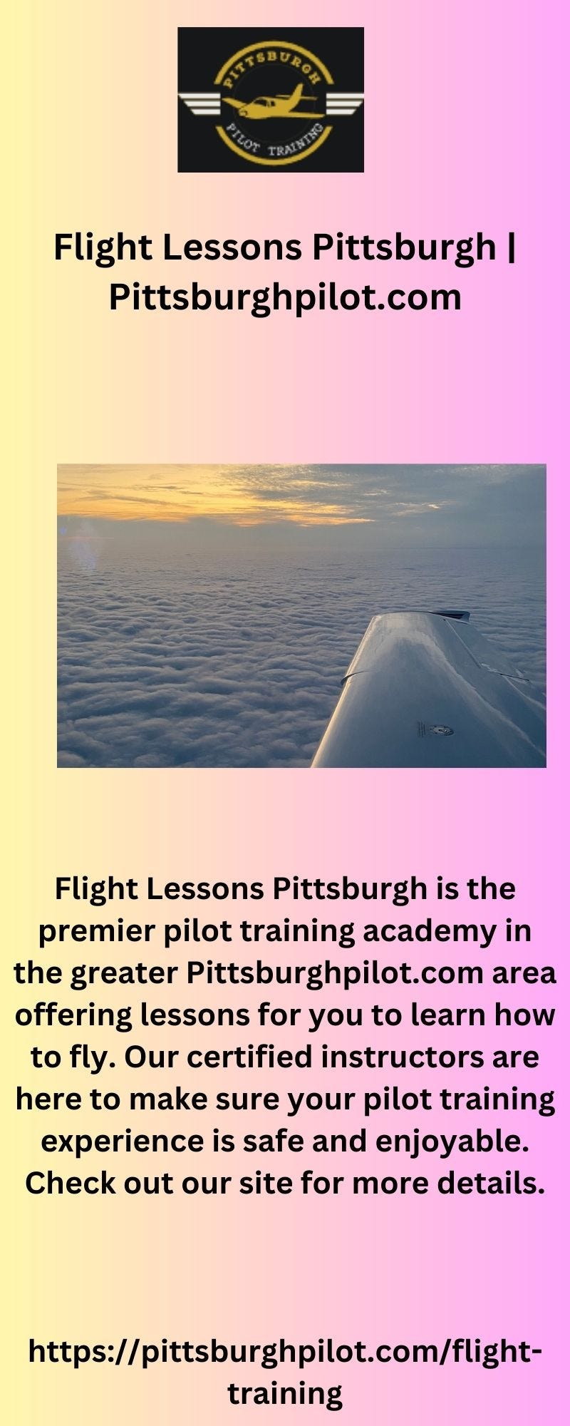Flight Lessons Pittsburgh | Pittsburghpilot.com - Finley Aviation - Medium