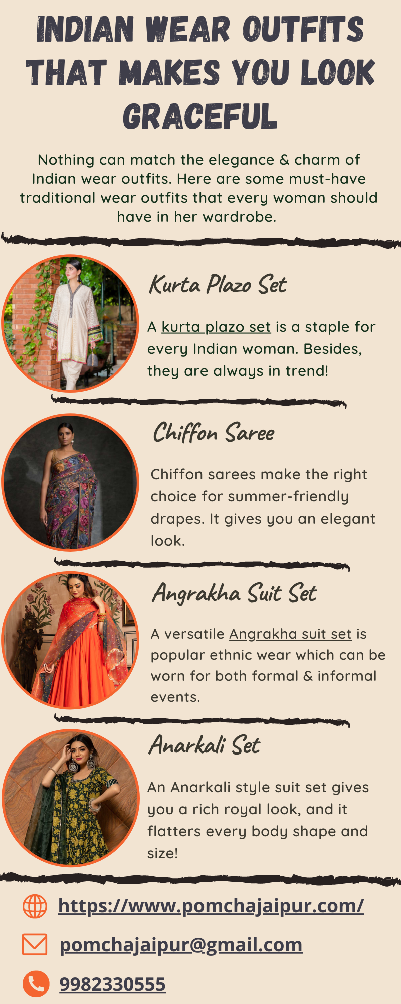 Indian Wear Outfits That Makes You Look Graceful - Pomcha Jaipur - Medium