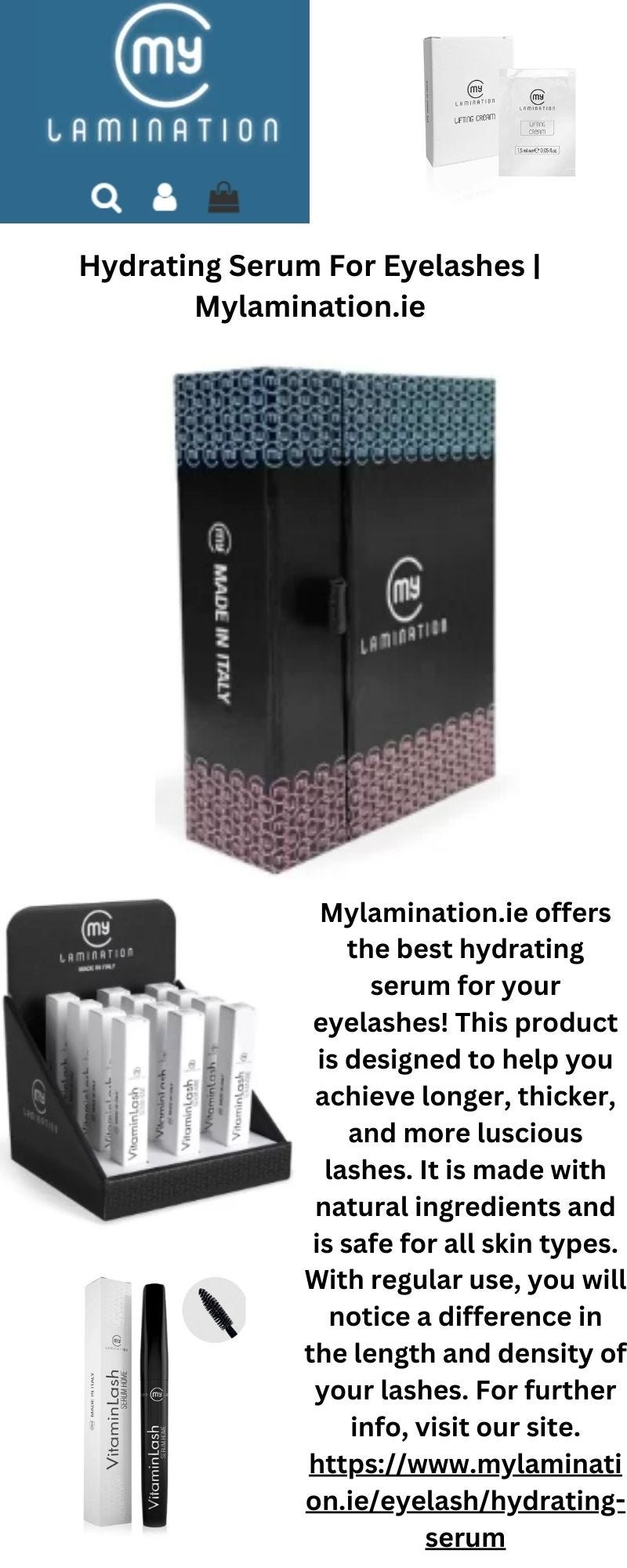 Hydrating Serum For Eyelashes Mylamination Ie Mylamination Medium