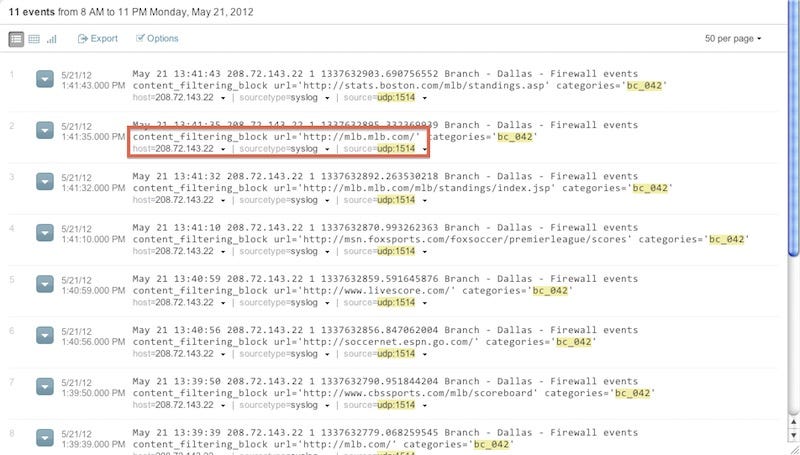 Cisco Meraki — Visualização de Log — Syslog | by Rodrigo Rovere ...