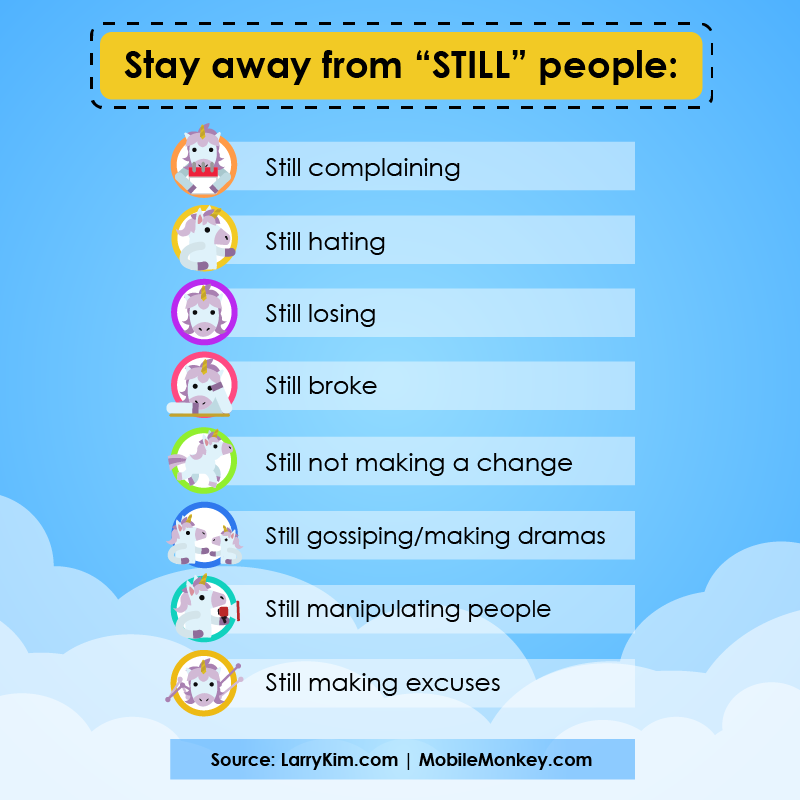 Stay Away from “Still” people | by Larry Kim | Marketing and ...