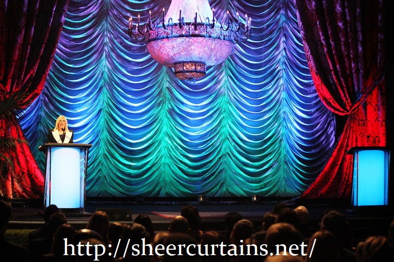 Types of Stage Curtains. The task of a concert designer is to… | by ...