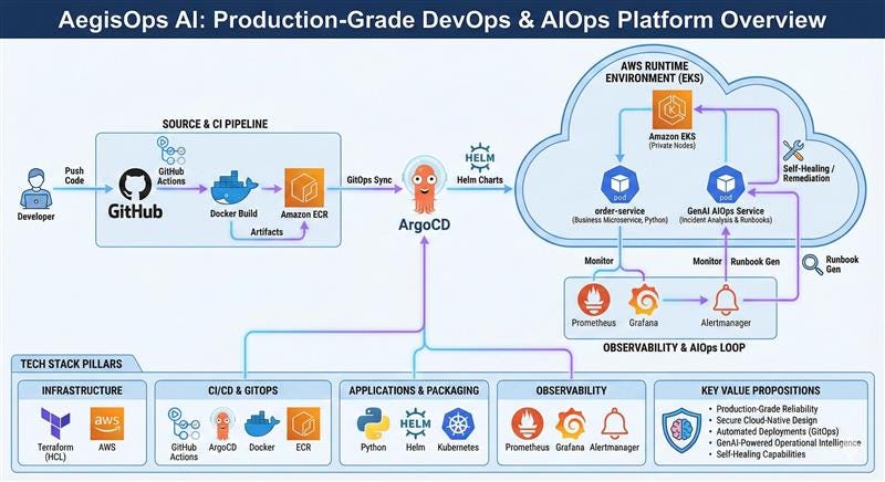 Building AegisOps AI: A Production-Grade DevOps & SRE Platform on AWS ...