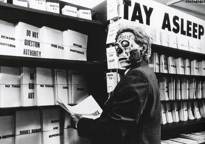 Eles Vivem (They Live, 1988). De John Carpenter | by Roberto Honorato ...