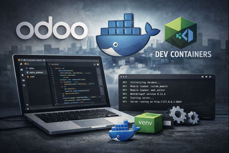 Reusable Odoo Development Environment with Dev Containers | Medium