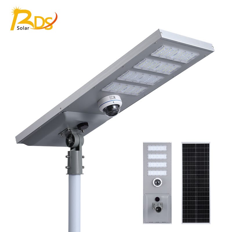 the best supplier of 10000LM LED Solar Street Light With CameraHigh Quality 10000LM RDS-SSL3–50W ...