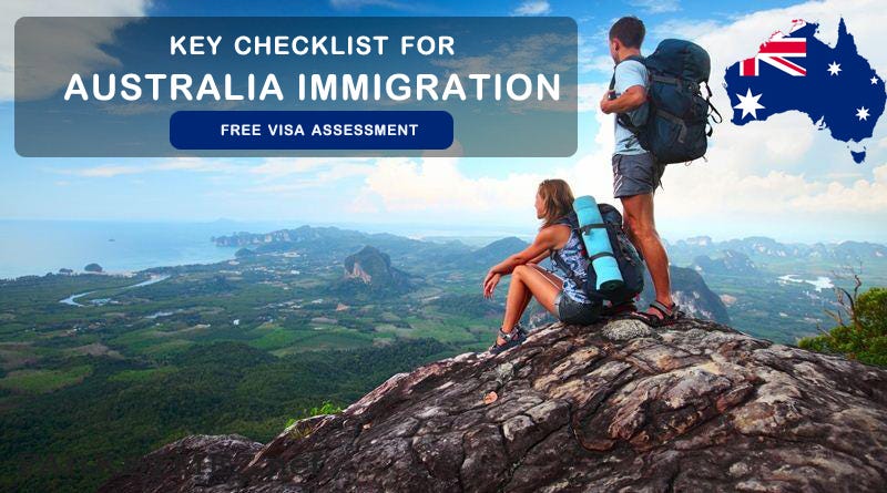 KEY CHECKLIST FOR AUSTRALIA IMMIGRATION |Sync Visas Reviews | by Sync ...