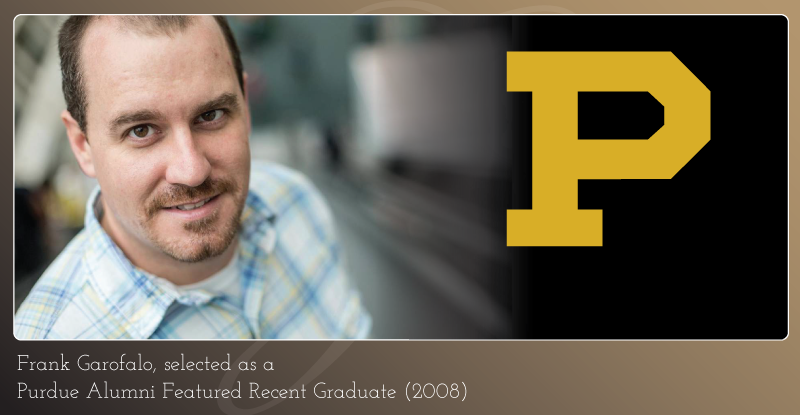 Frank Garofalo selected as a Purdue Alumni Feature Recent Graduate | by ...