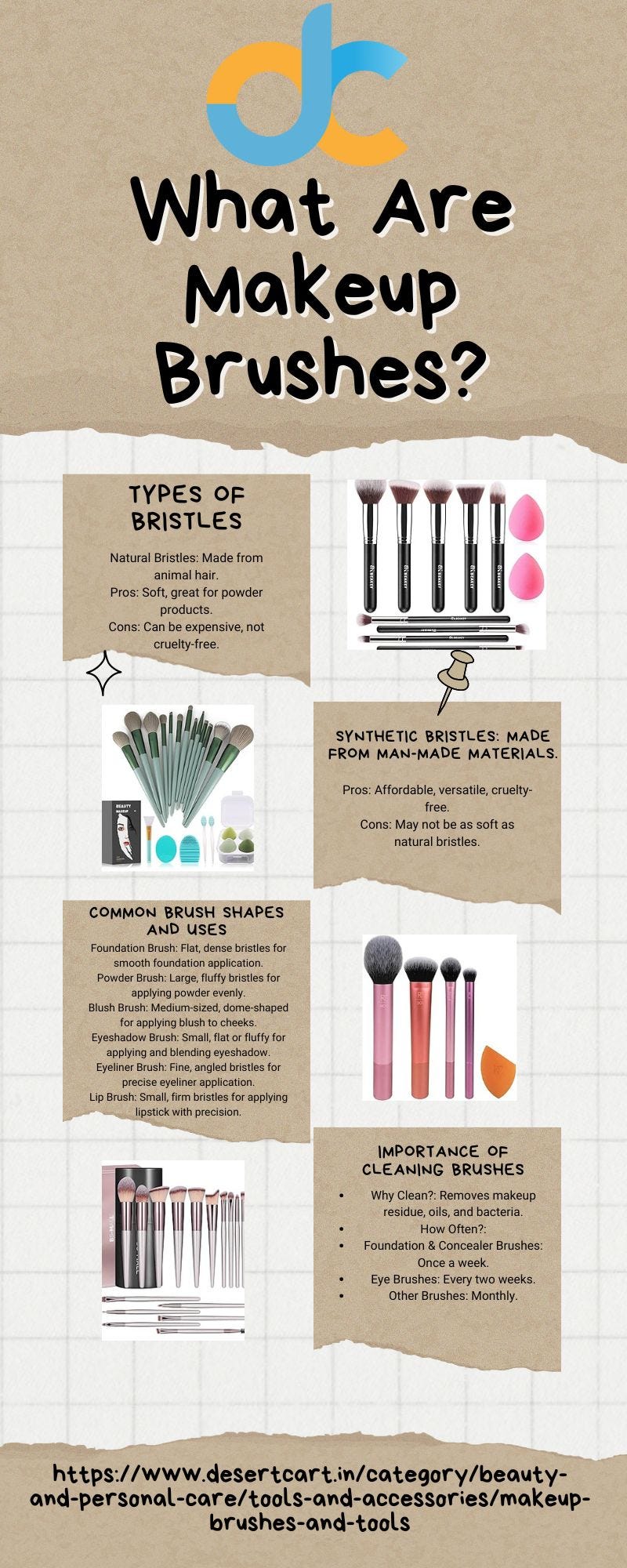 Basic knowledge about makeup brushes? - Desertcart - Medium