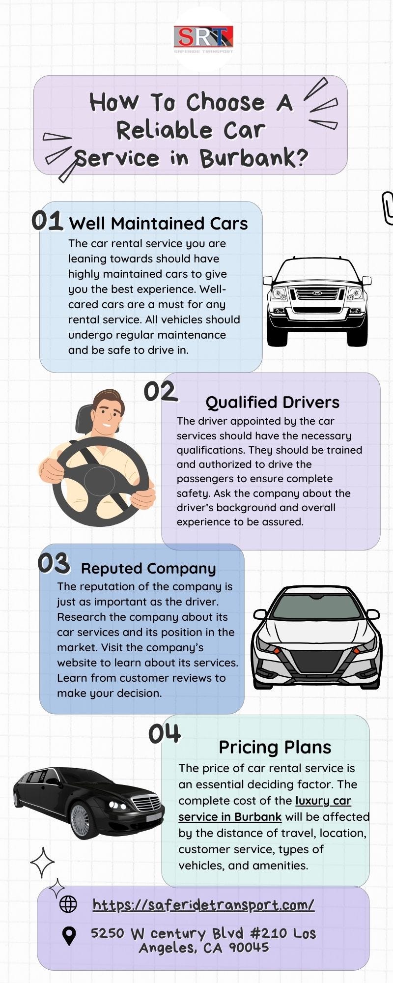 How To Choose Reliable Cars Services in Burbank? - Saferide Transport - Medium