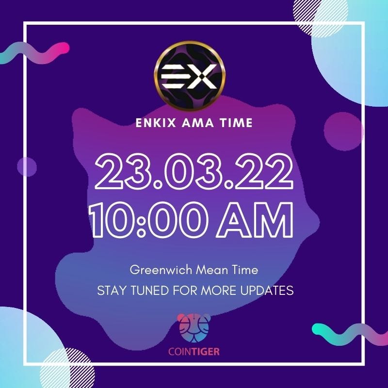 EnkiX AMA - Enkixdao - Medium