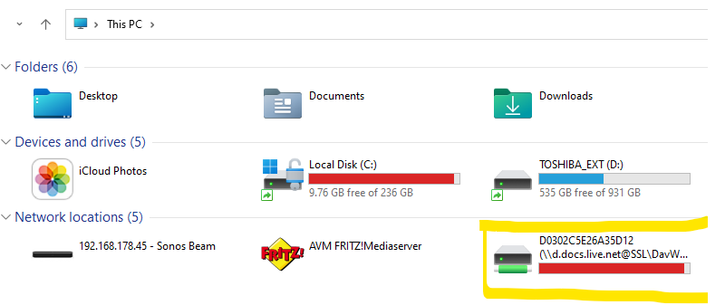 How to REALLY map your OneDrive as a network drive on Windows | by ...
