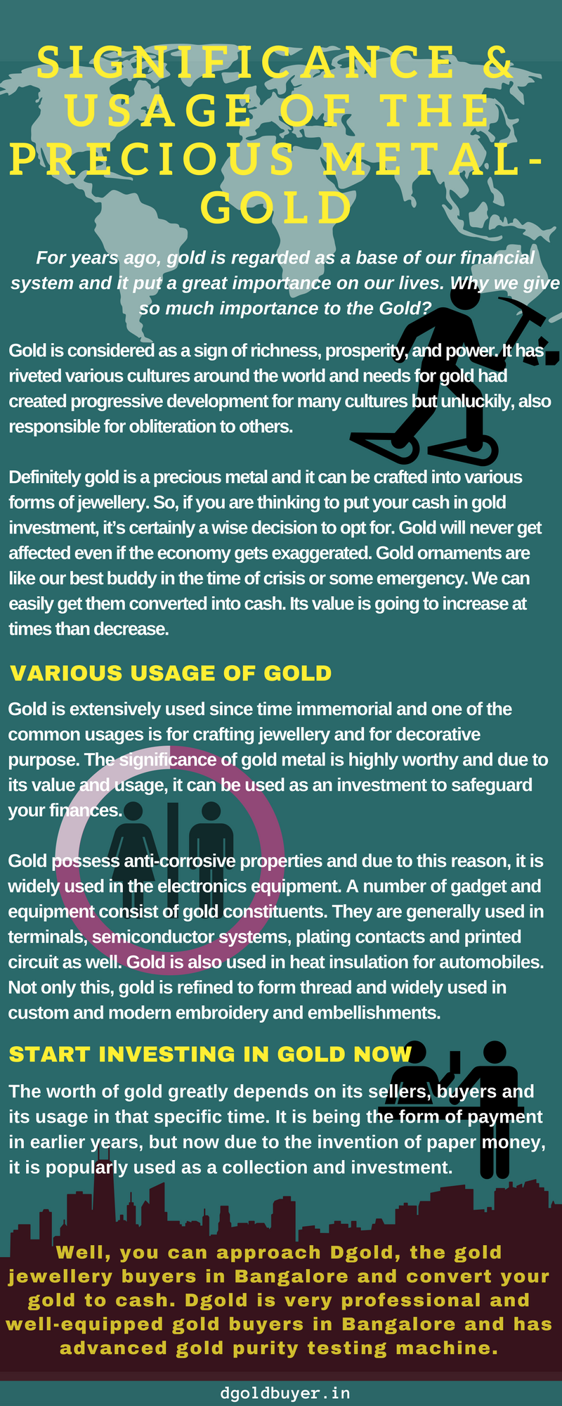 Significance & Usage of the Precious Metal-Gold | by DGoldBuyer.in | Medium