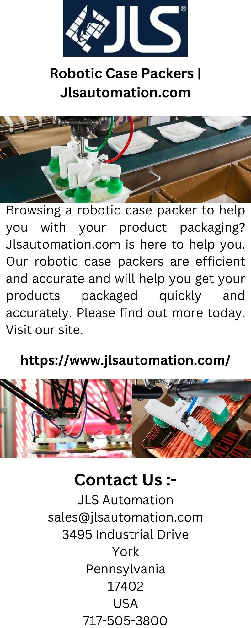 Robotic Case Packers | Jlsautomation.com - Jlsautomation - Medium