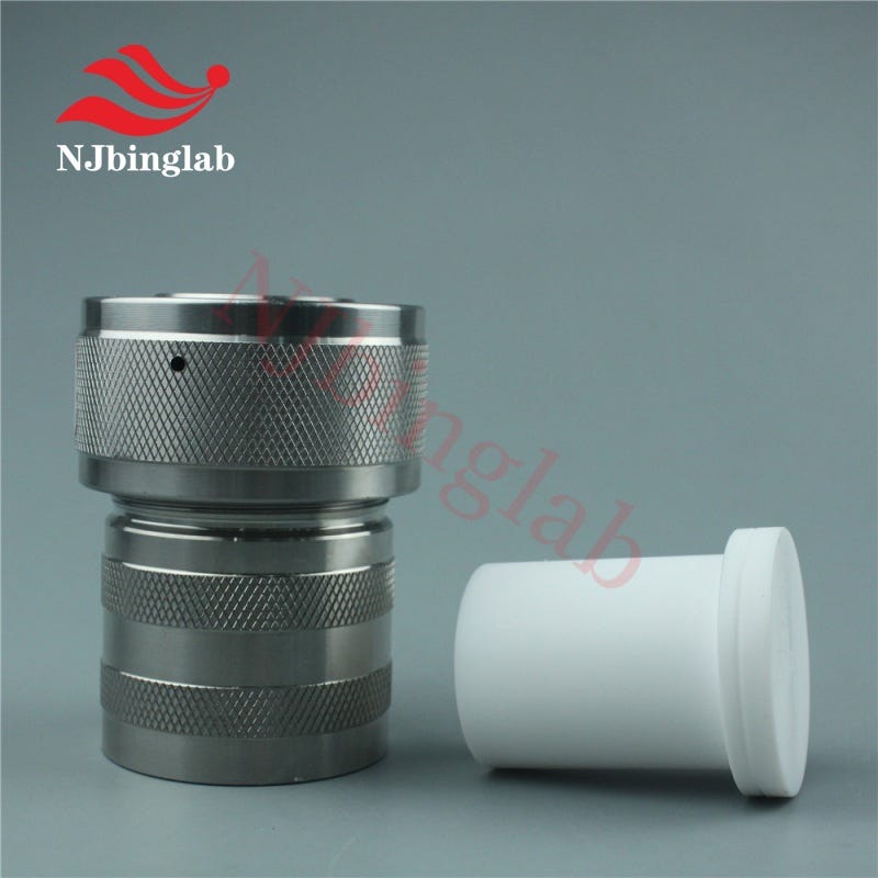 Teflon 15ml geological digestion vessel non-magnetic stainless steel ...