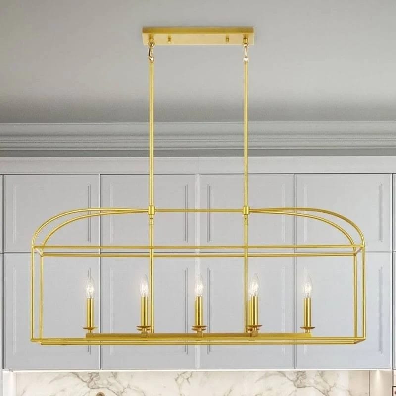 Brushed Gold Chandeliers. Brush up on your interior design skills… | by ...