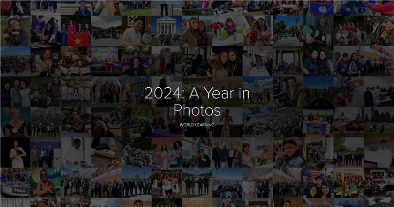 2024: A Year in Photos - World Learning - Medium