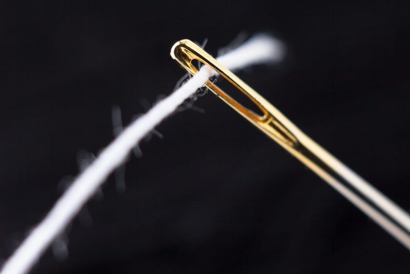 Threading the needle Curiosity drives everything you just have to ...
