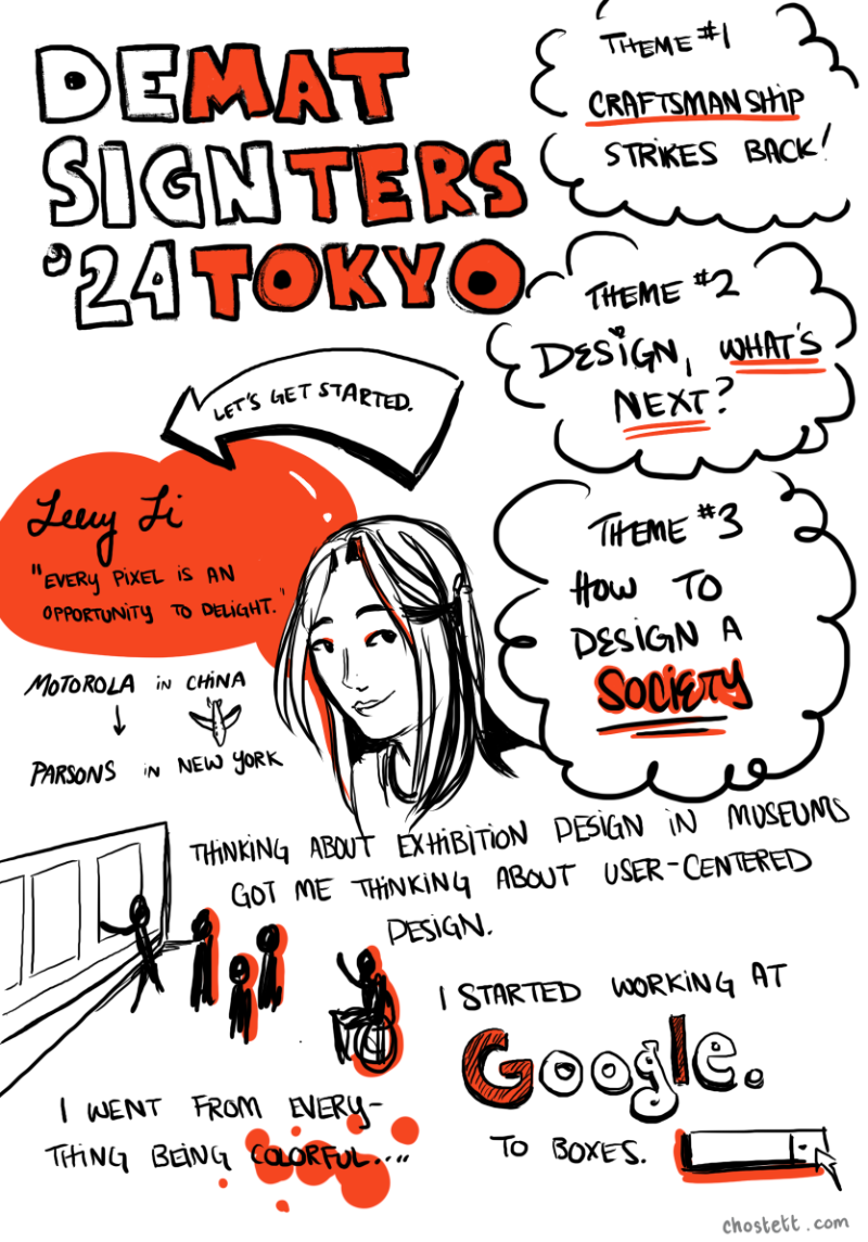 Design Matters Tokyo 2024: Sketchnote Edition - CJ Hostetter - Medium