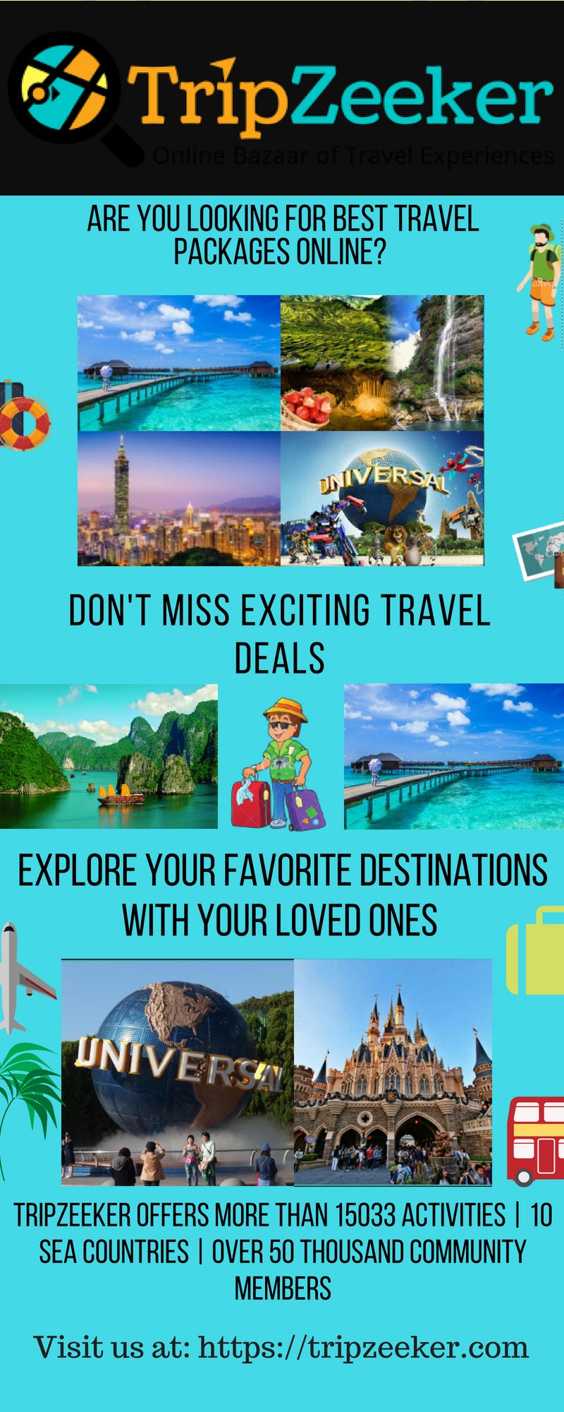 Summer Vacation Tour Packages. Tripzeeker offers tremendous summer ...