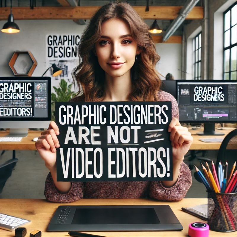 Video Editors are NOT Graphic Designers !!! | by Parag Patil | Dec ...