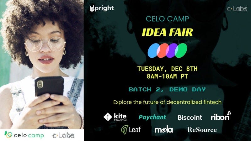 Explore the future of financial inclusion: Join Celo Camp’s official ...