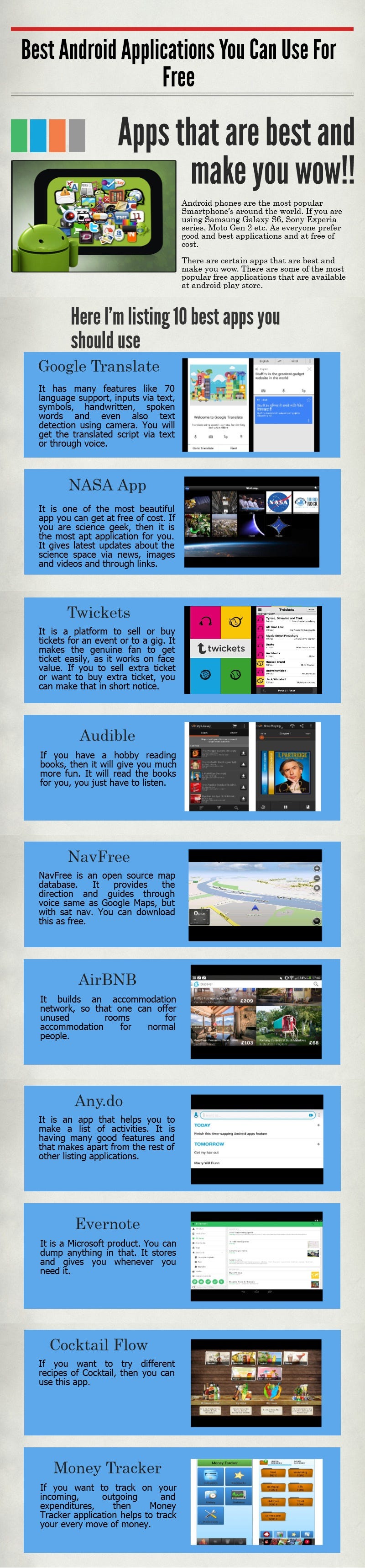 Best Android Applications You Can Use For Free | by Nidhi Infotech | Medium