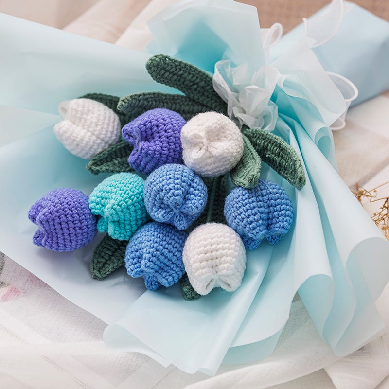 Crochet Tulips - Blingcute - Medium