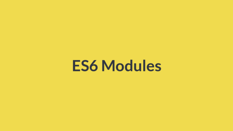 Es6 Modules In The Past Javascript Developers Had… By Abhishek Katore Medium