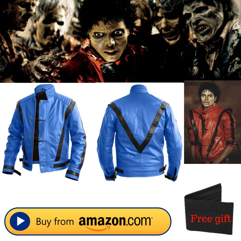 Mj Thriller Jacket. Buy Mj Blue Jacket now available at… | by anna ...