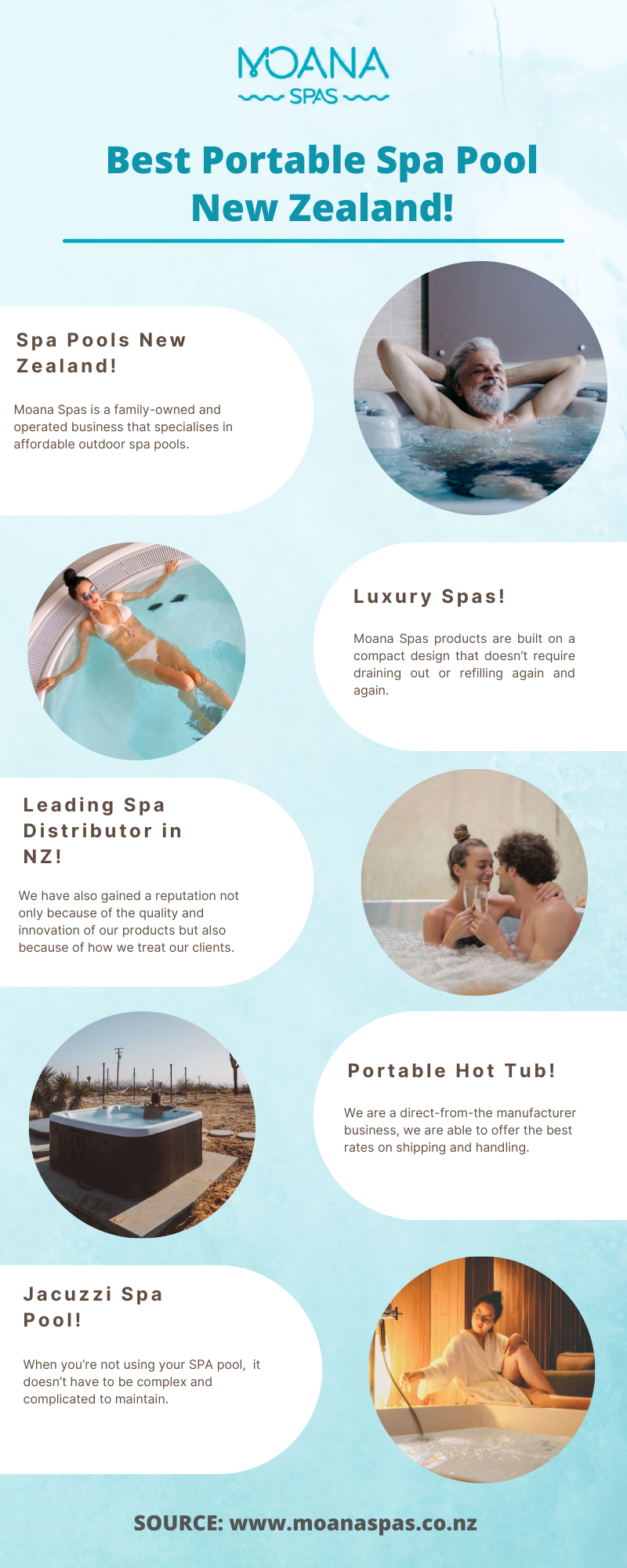 Best Portable Spa Pool New Zealand! - Moana Spas - Medium