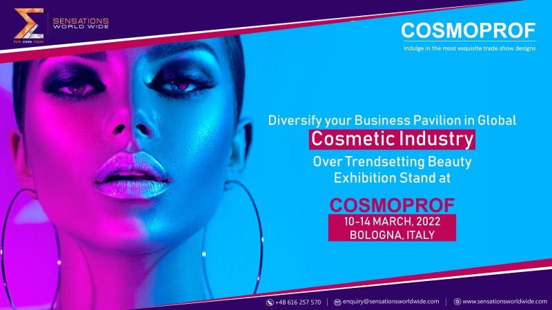 Cosmoprof Worldwide 2022 in Bologna Italy - Carl Newton - Medium