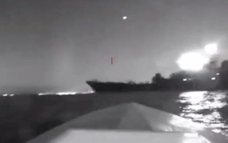 Russian Warship Was Seen Sinking, After Being Hit, The “Ivanovets” | by ...