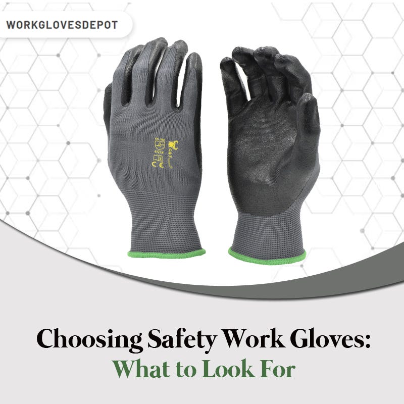 Choosing Safety Work Gloves: What to Look For | by WorkGlovesDepot | Medium