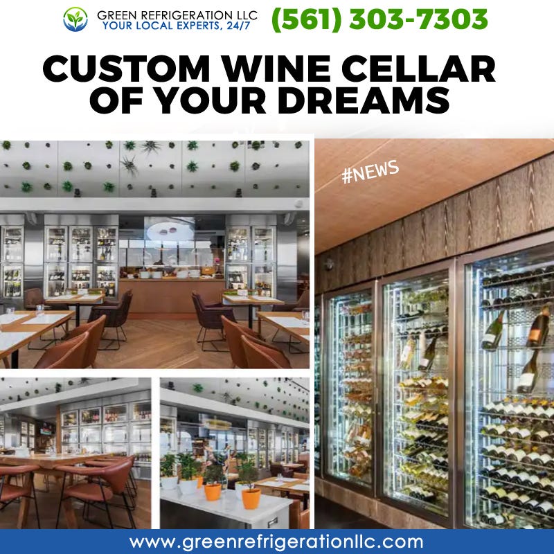 Building A Custom Wine Cellar Of Your Dreams For Your Use. - Green ...