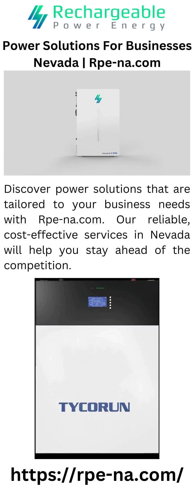 Power Solutions For Businesses Nevada | Rpe-na.com ...