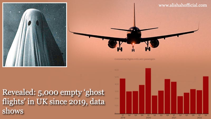 5,000 void “apparition flights” have been discovered in the UK starting ...