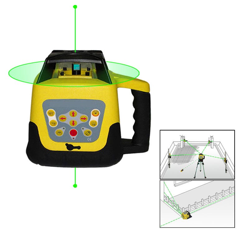 Perform Manual Leveling With A Green Beam Laser | by Skyvictor tools ...