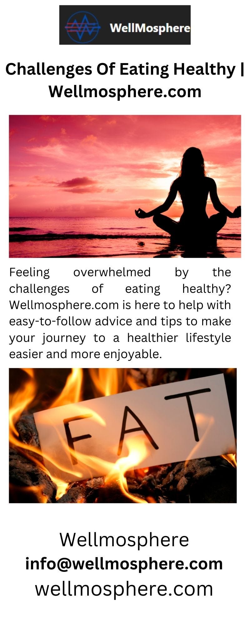 Challenges Of Eating Healthy | Wellmosphere.com Feeling overwhelmed by ...