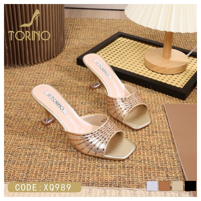 Women Heel Slippers - Torino Store - Medium