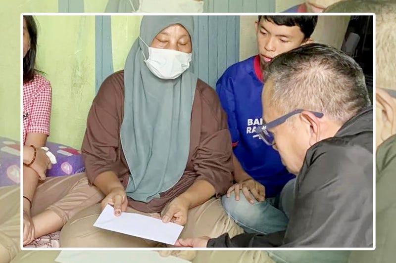 Bantuan dari Calon Wakil Walikota Palembang 2024 Nandriani Octarina ...
