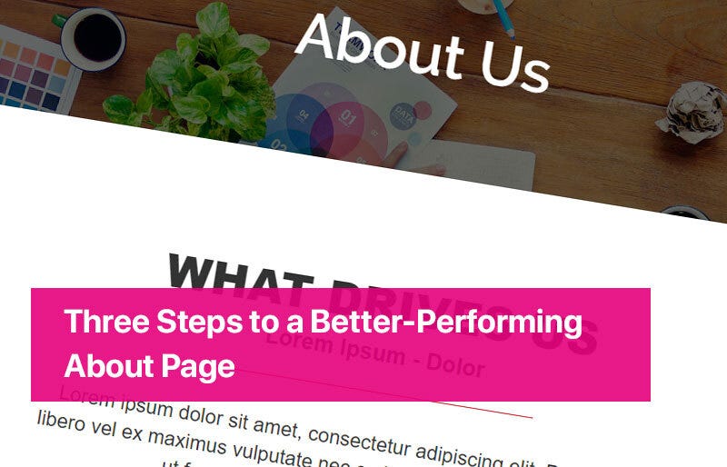 THREE STEPS TO A BETTER PERFORMING ABOUT US PAGE | by Evans Euniceyah ...