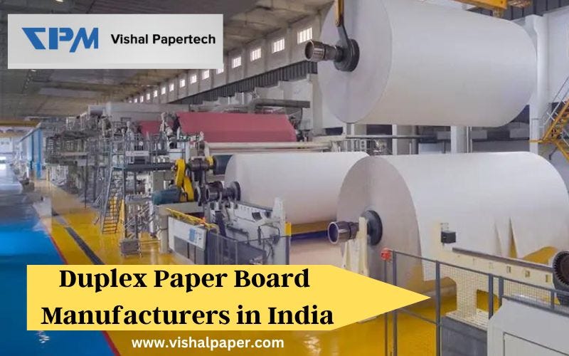 Duplex Paper Board Manufacturer in India: Effective Marketing ...
